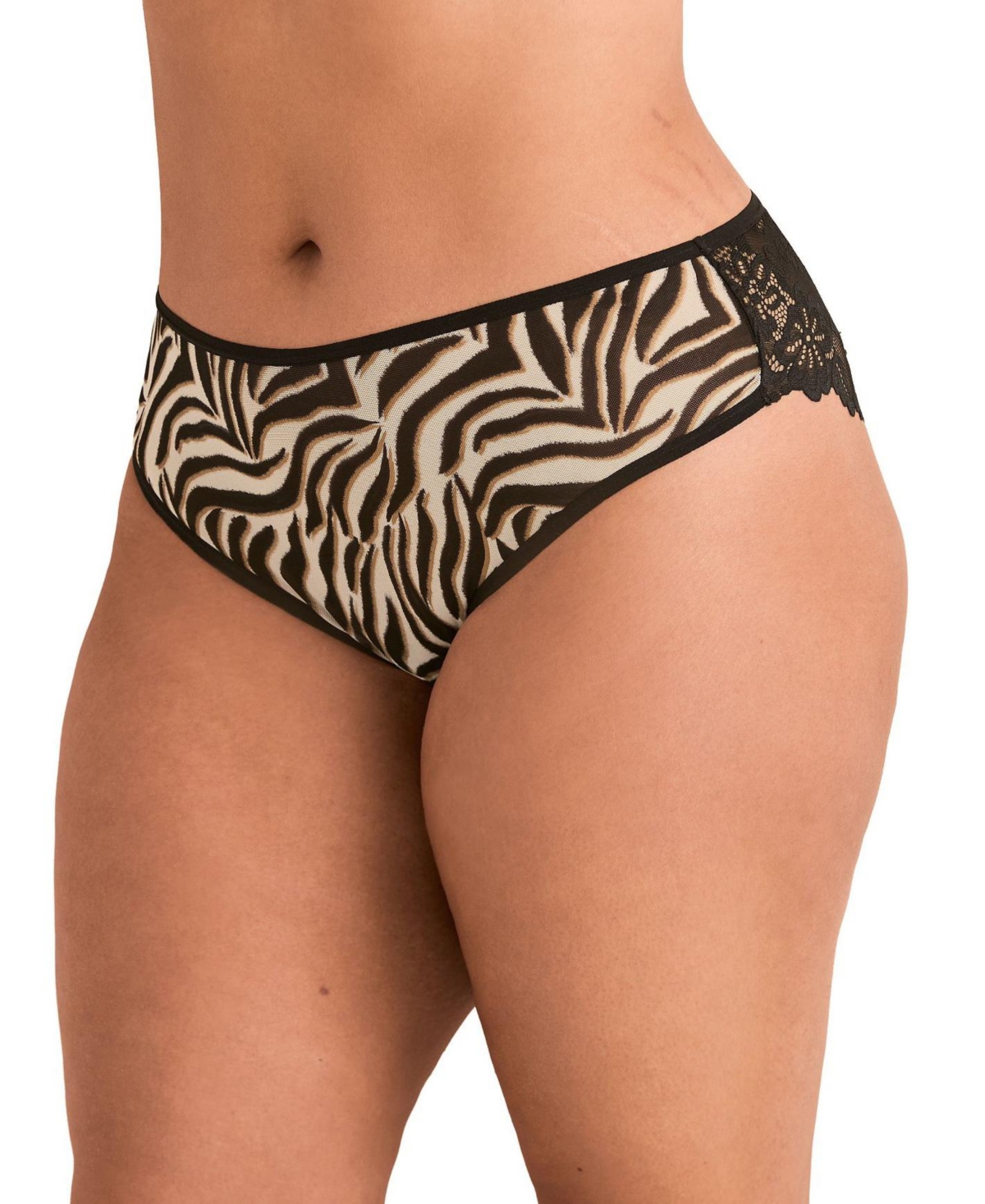 Click here for Adore Me Plus Size Onida Cheeky Panty - Animal bei... prices