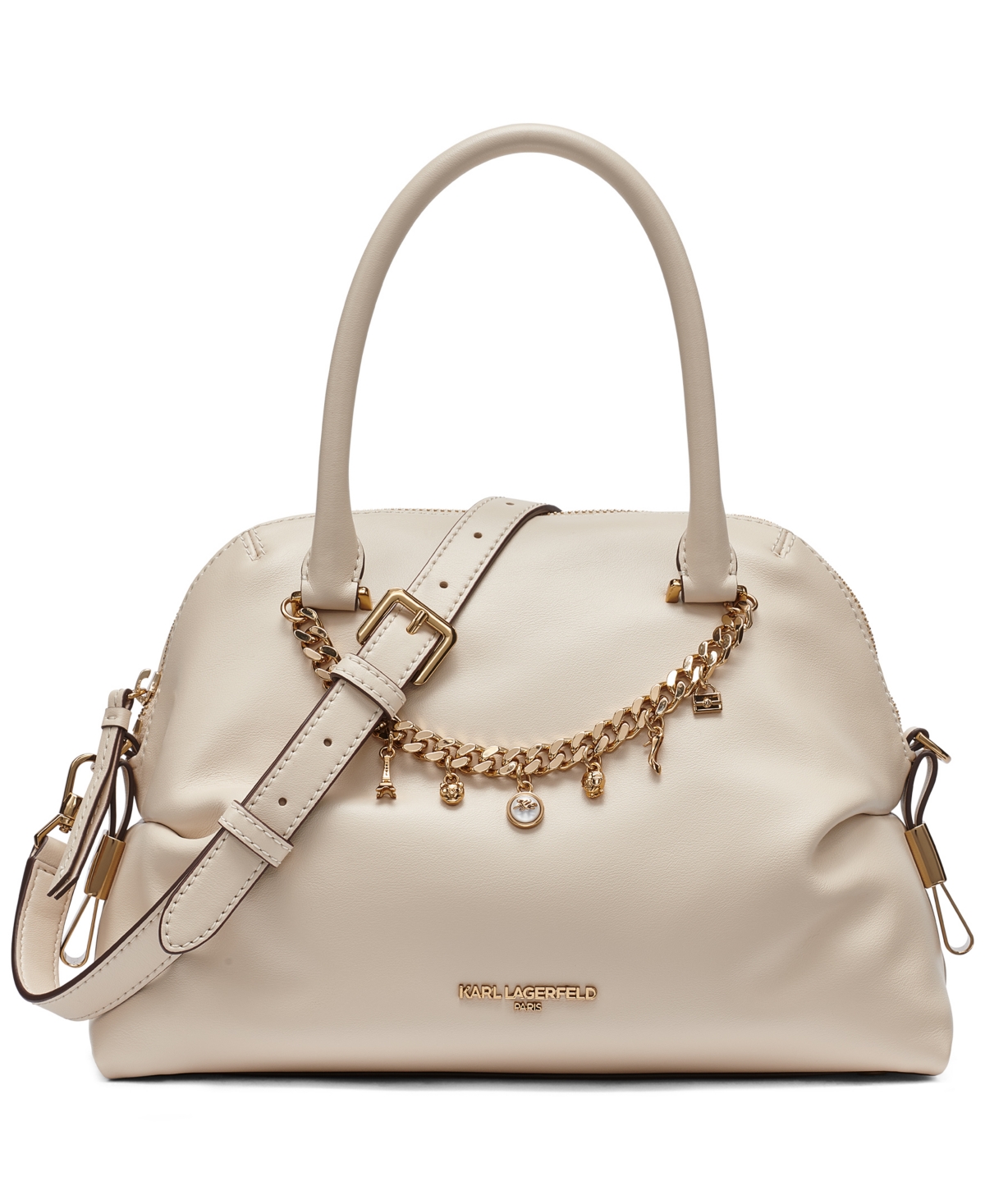 Click here for Karl Lagerfeld Paris Charlaine Medium Satchel Hand... prices