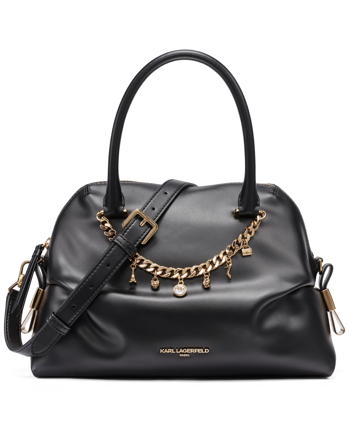 Click here for Karl Lagerfeld Paris Charlaine Medium Satchel Hand... prices