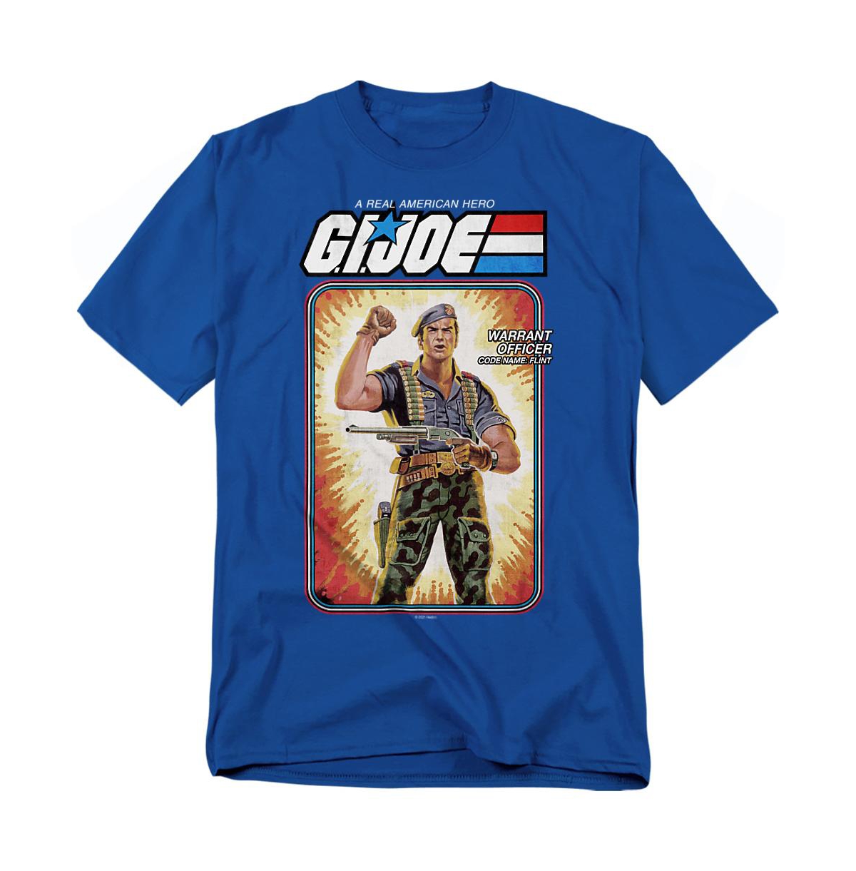 Click here for Logovision Mens G.i. Joe Flint Card T-Shirt - Roya... prices