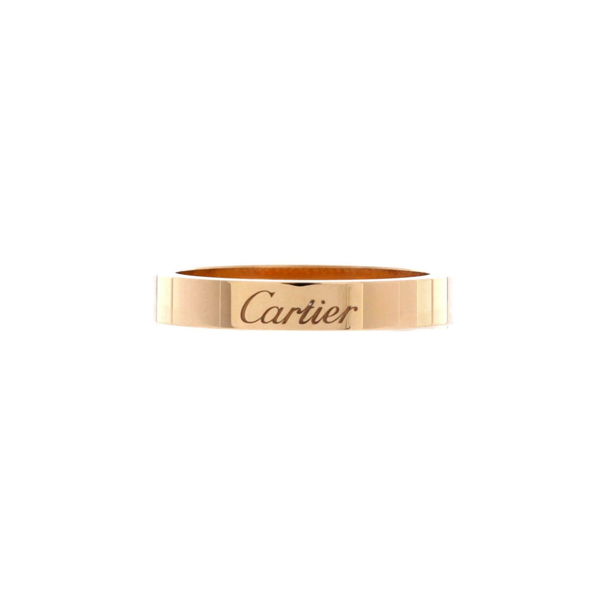 Click here for Pre-Owned Cartier C de Cartier Wedding Band Ring -... prices