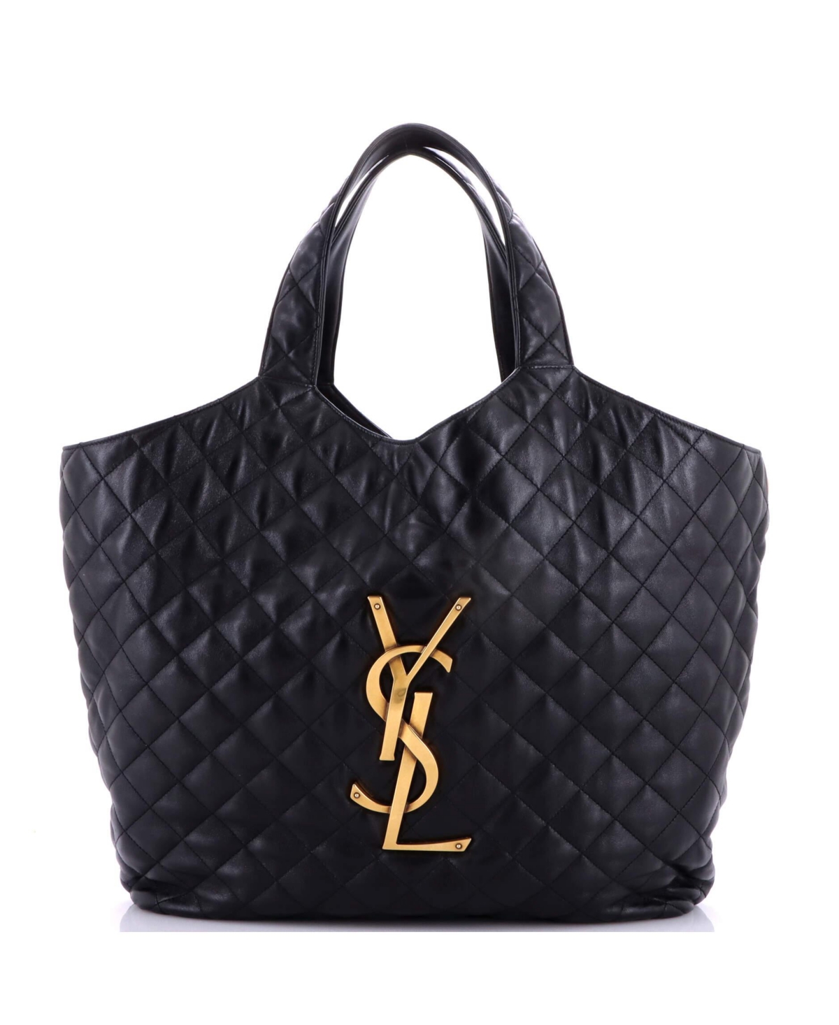 Click here for Pre-Owned Saint Laurent Maxi Icare Shopping Tote Q... prices