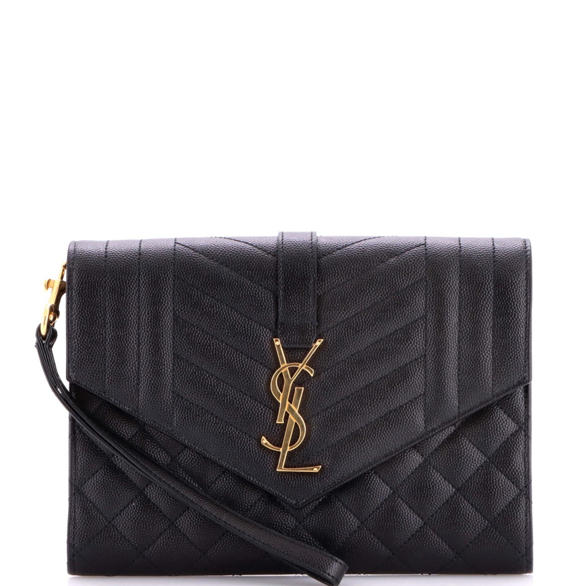 Click here for Pre-Owned Saint Laurent Classic Monogram Envelope... prices