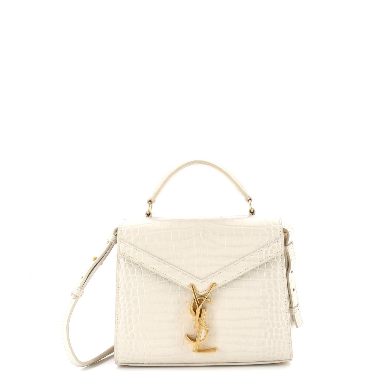 Click here for Pre-Owned Saint Laurent Mini Cassandra Top Handle... prices