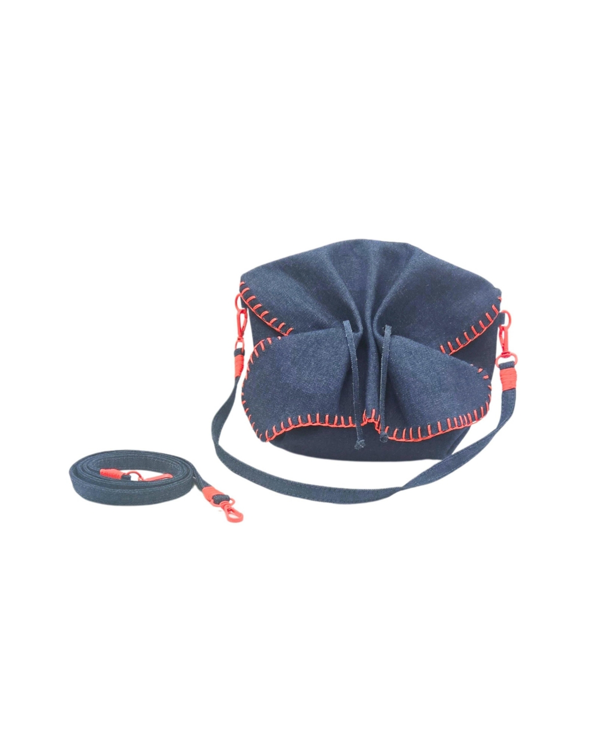 Click here for Carlos Falchi Medium Butterfly Suede Leather Bag -... prices