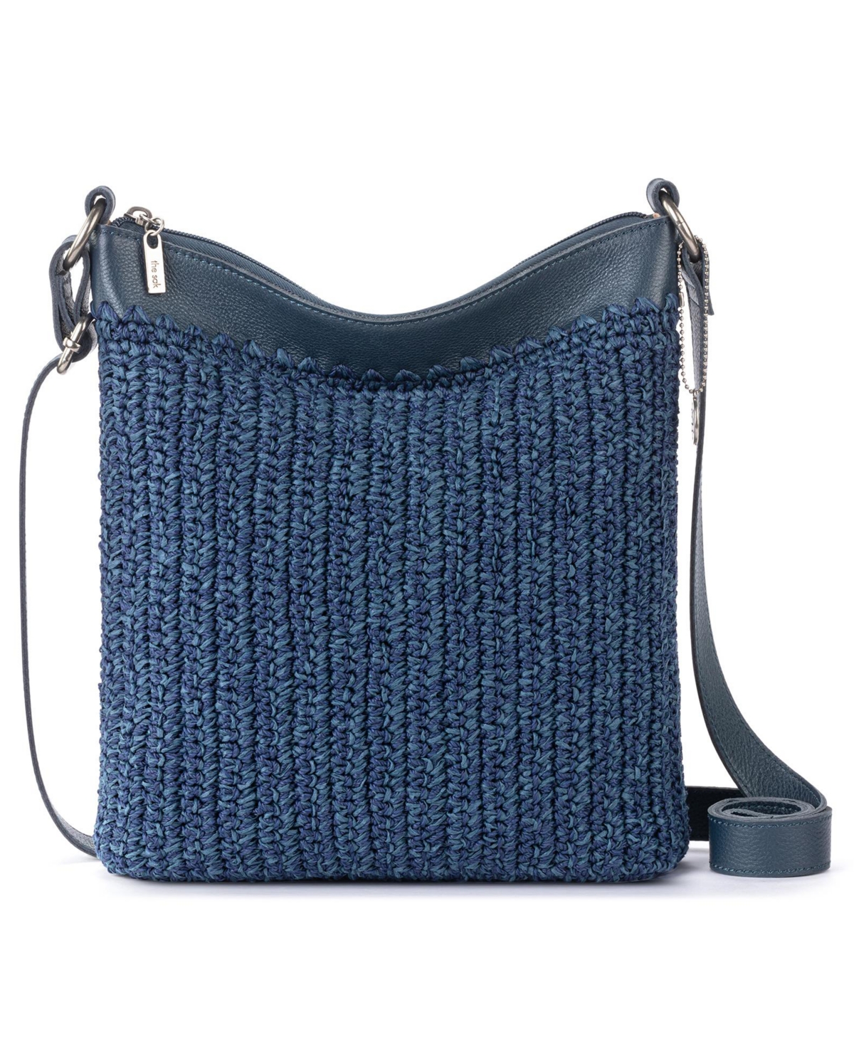 Click here for The Sak Womens Lucia Crochet Medium Crossbody Bag... prices