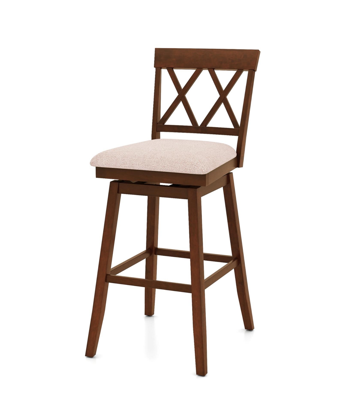 Click here for Sugift 29 Inch Counter Height Barstools with Backr... prices