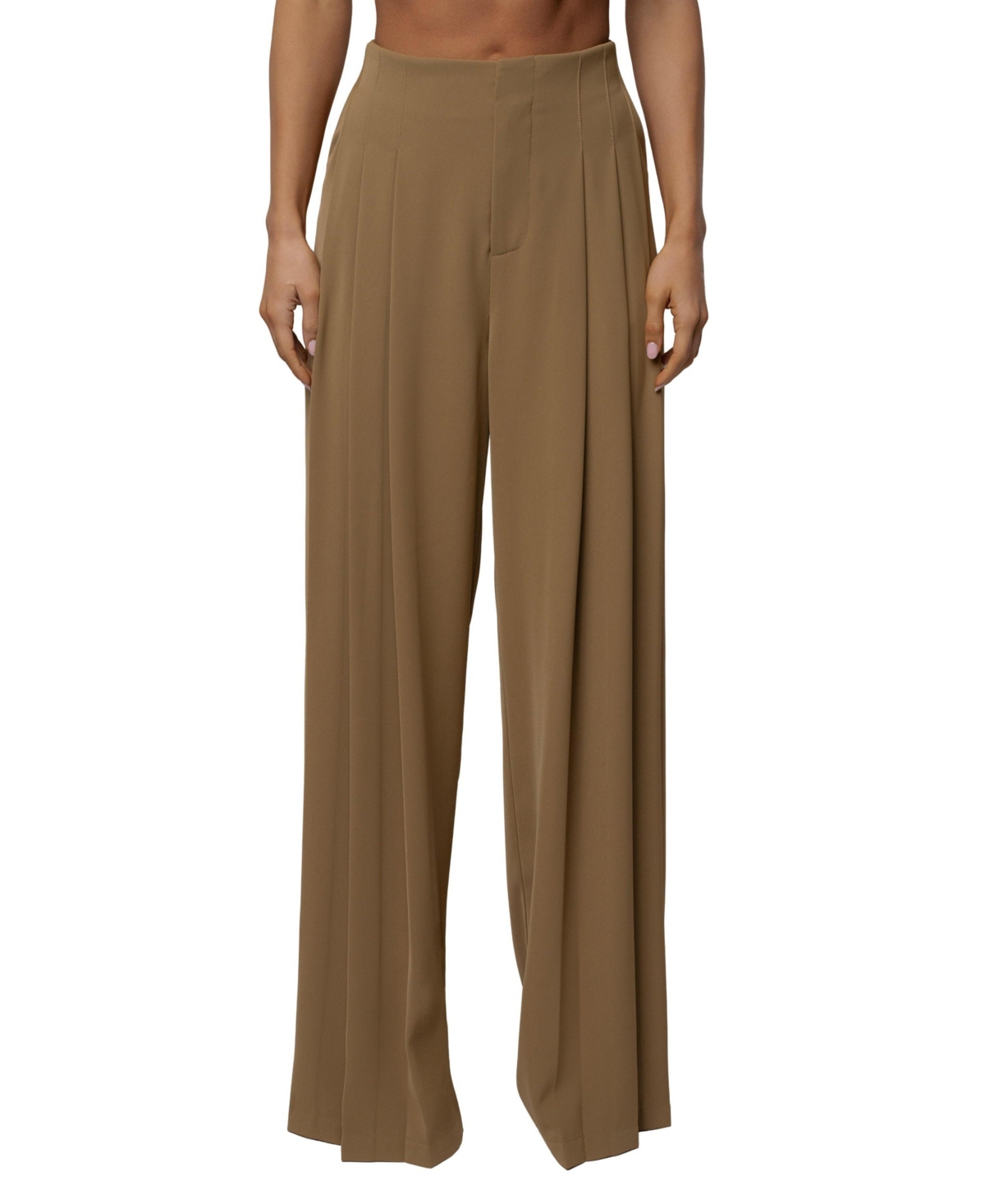 Click here for Jluxlabel Womens Signature Elegance Trousers - Oli... prices