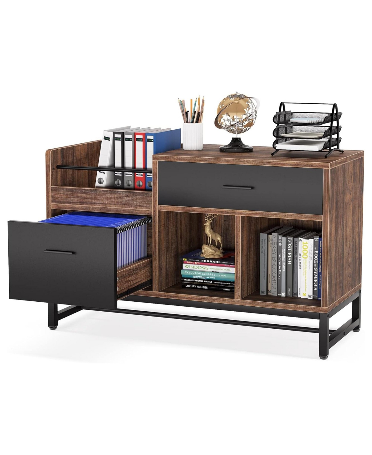 Click here for Rainsken Lateral Filing Cabinet  Wood Printer Stan... prices