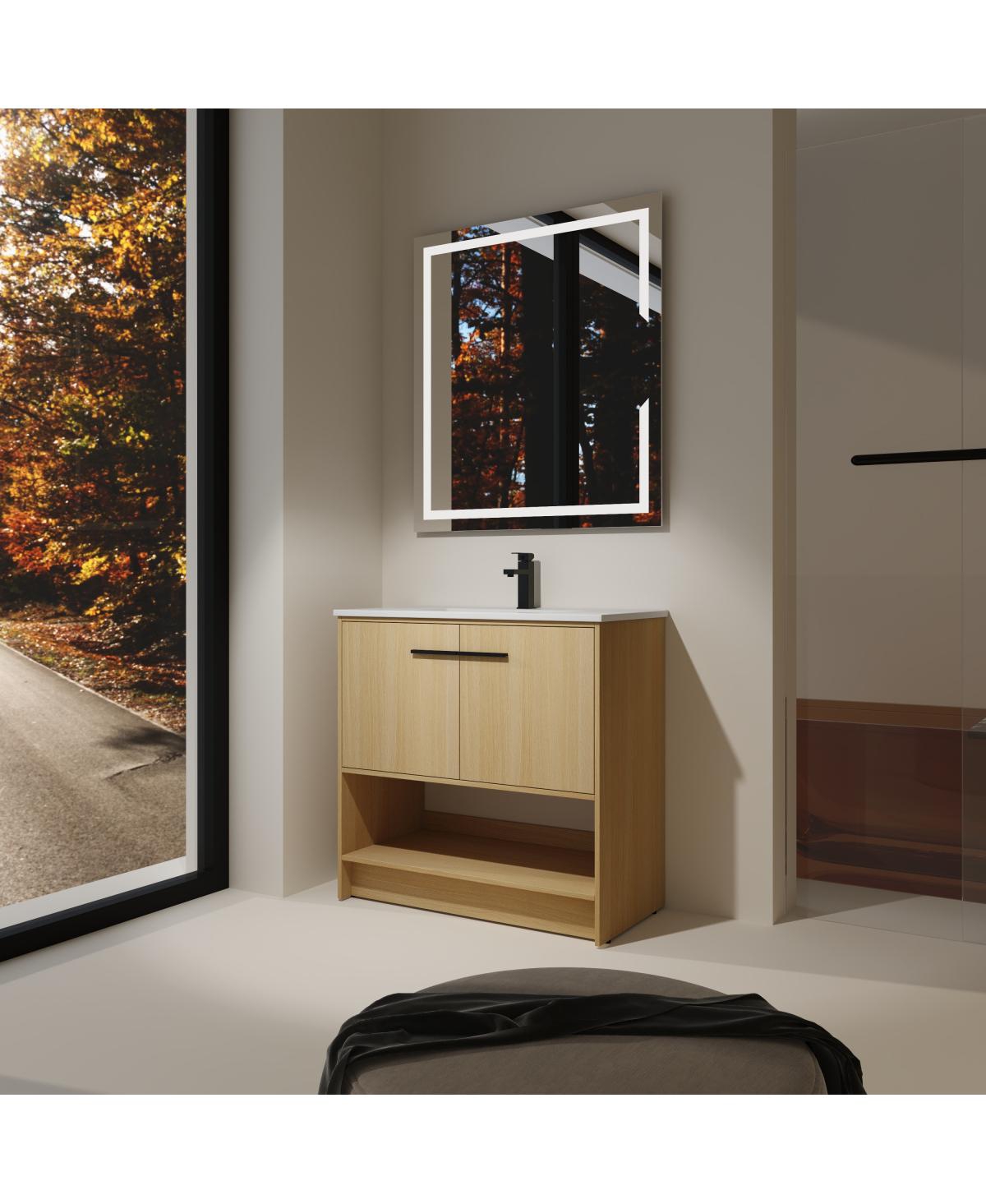 Click here for Sillysis Freestanding Bathroom Vanity with Ceramic... prices