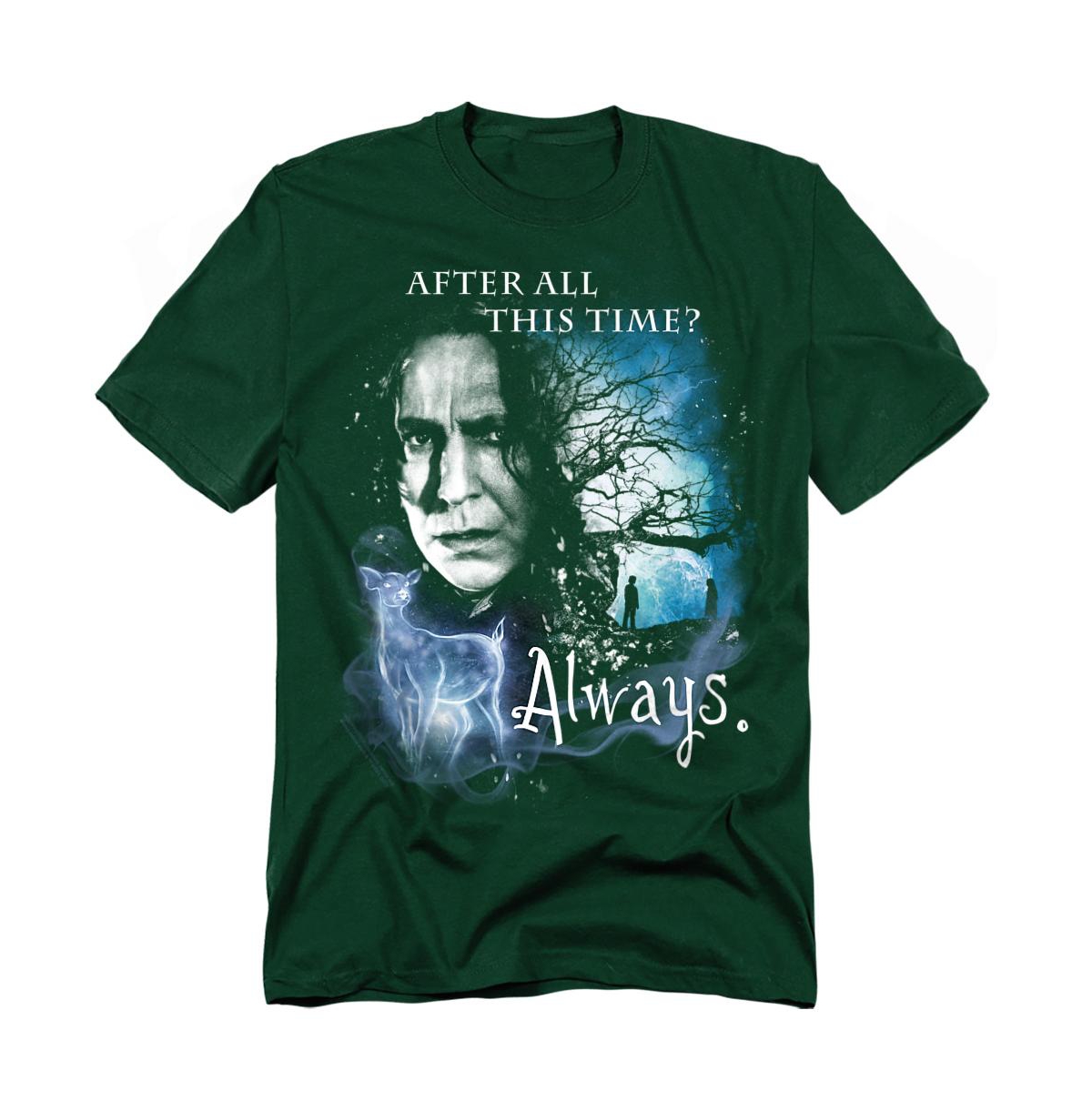 Click here for Harry Potter Mens Always T-Shirt - Hunter green prices