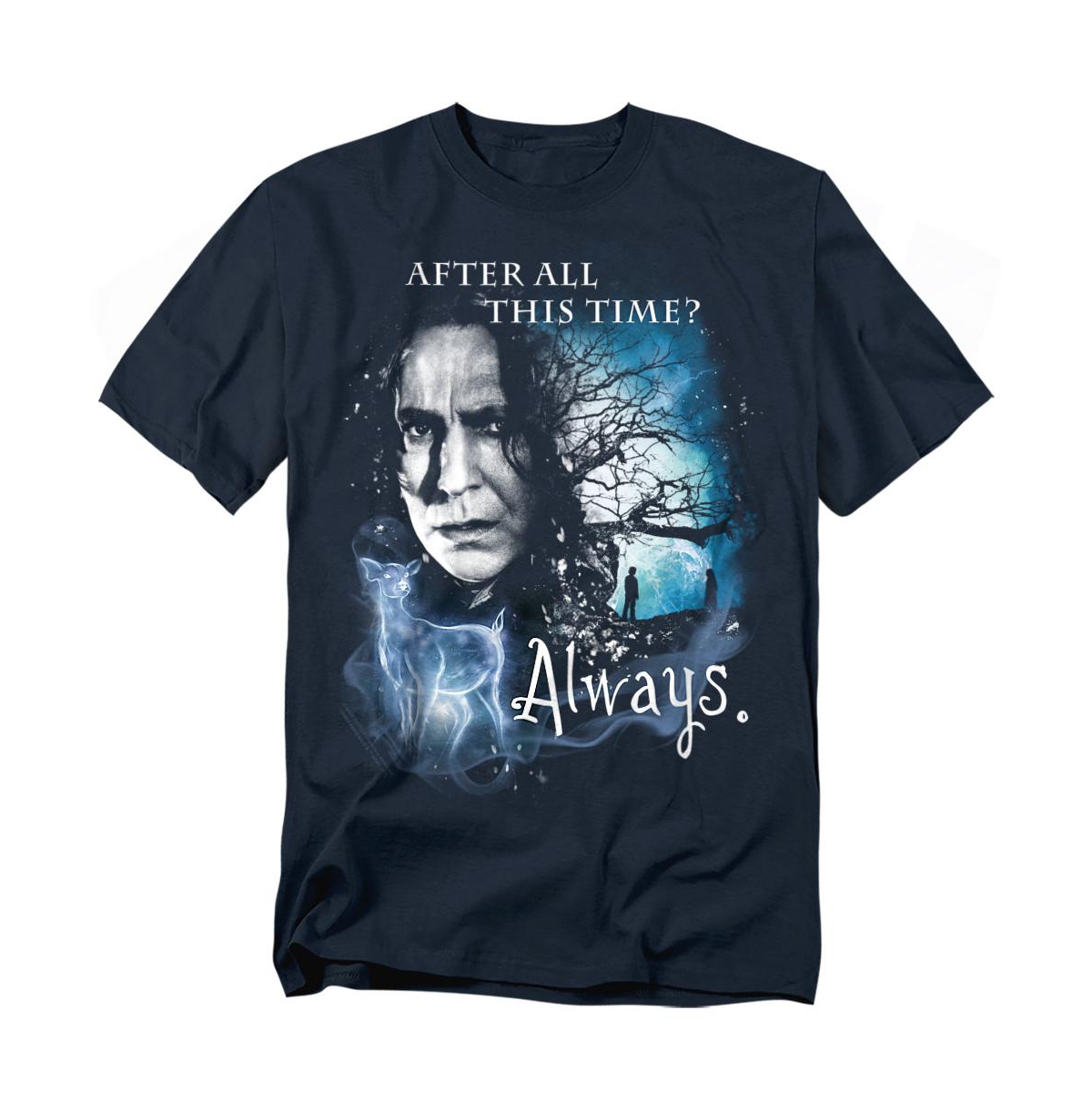 Click here for Harry Potter Mens Always T-Shirt - Navy prices