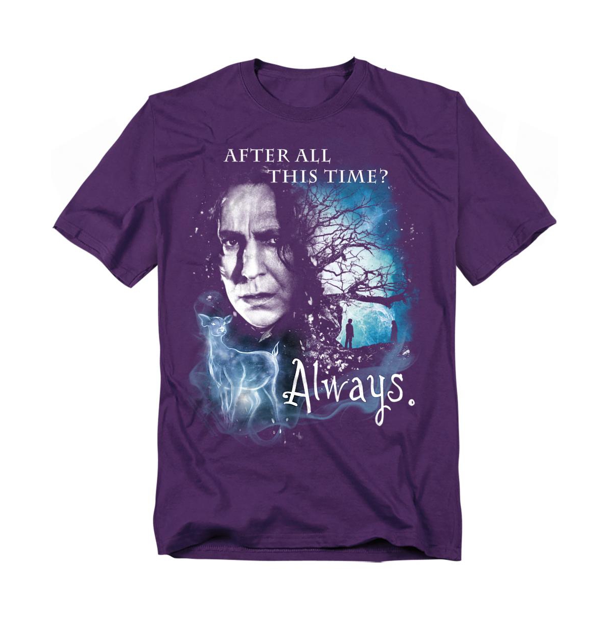 Click here for Harry Potter Mens Always T-Shirt - Purple prices