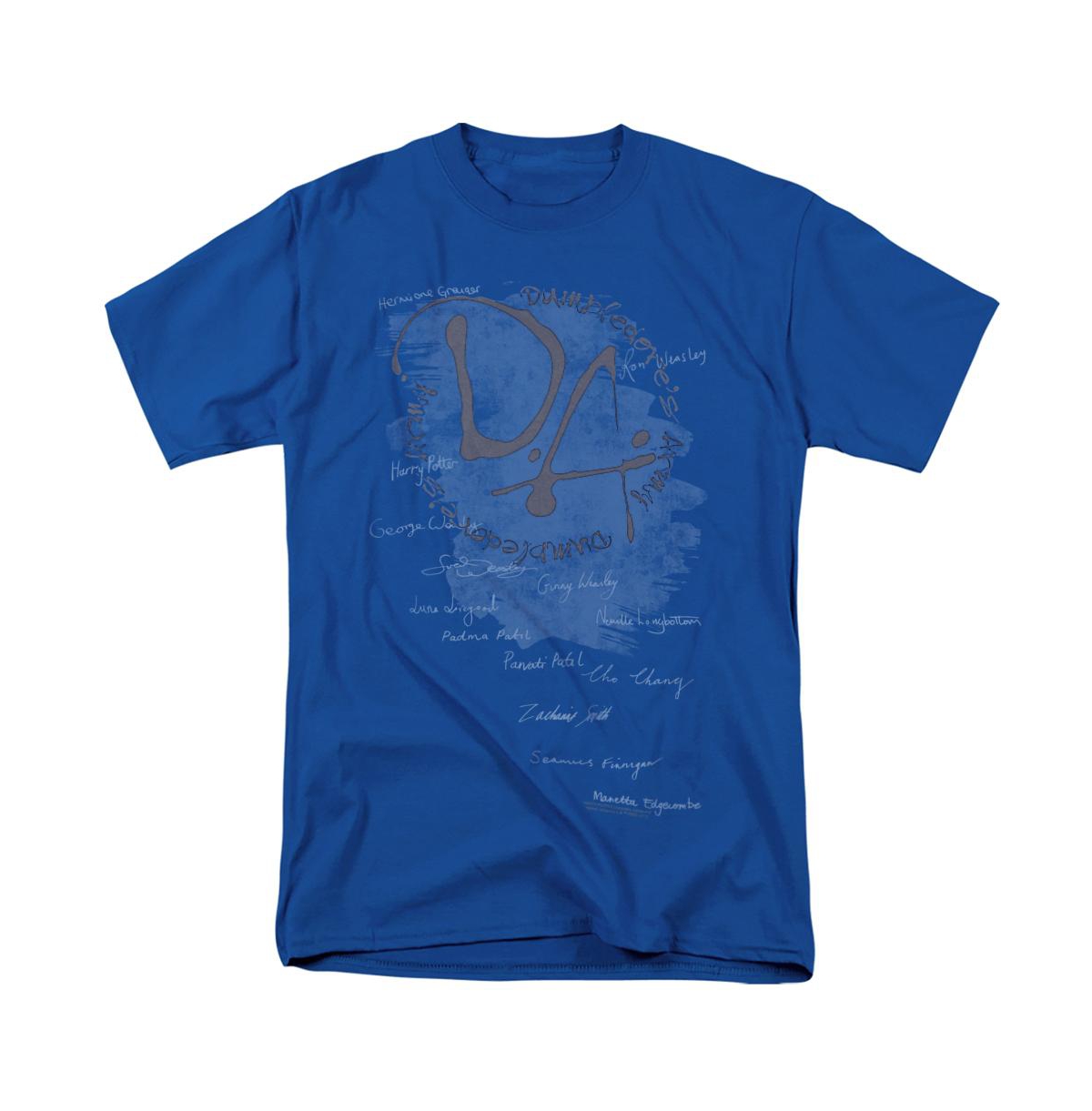 Click here for Harry Potter Mens Dumbledores Army T Shirt - Royal prices
