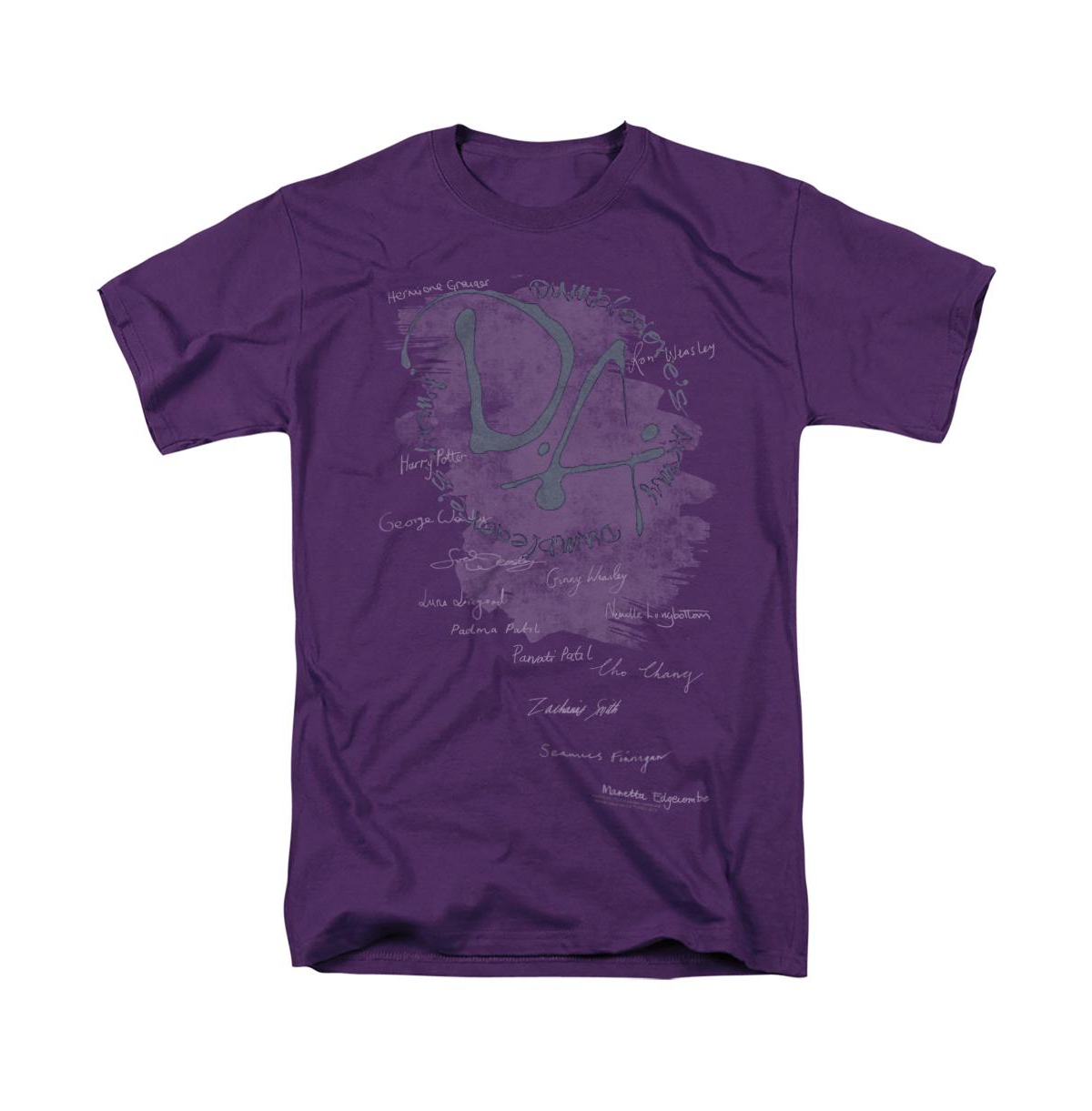 Click here for Harry Potter Mens Dumbledores Army T Shirt - Purpl... prices