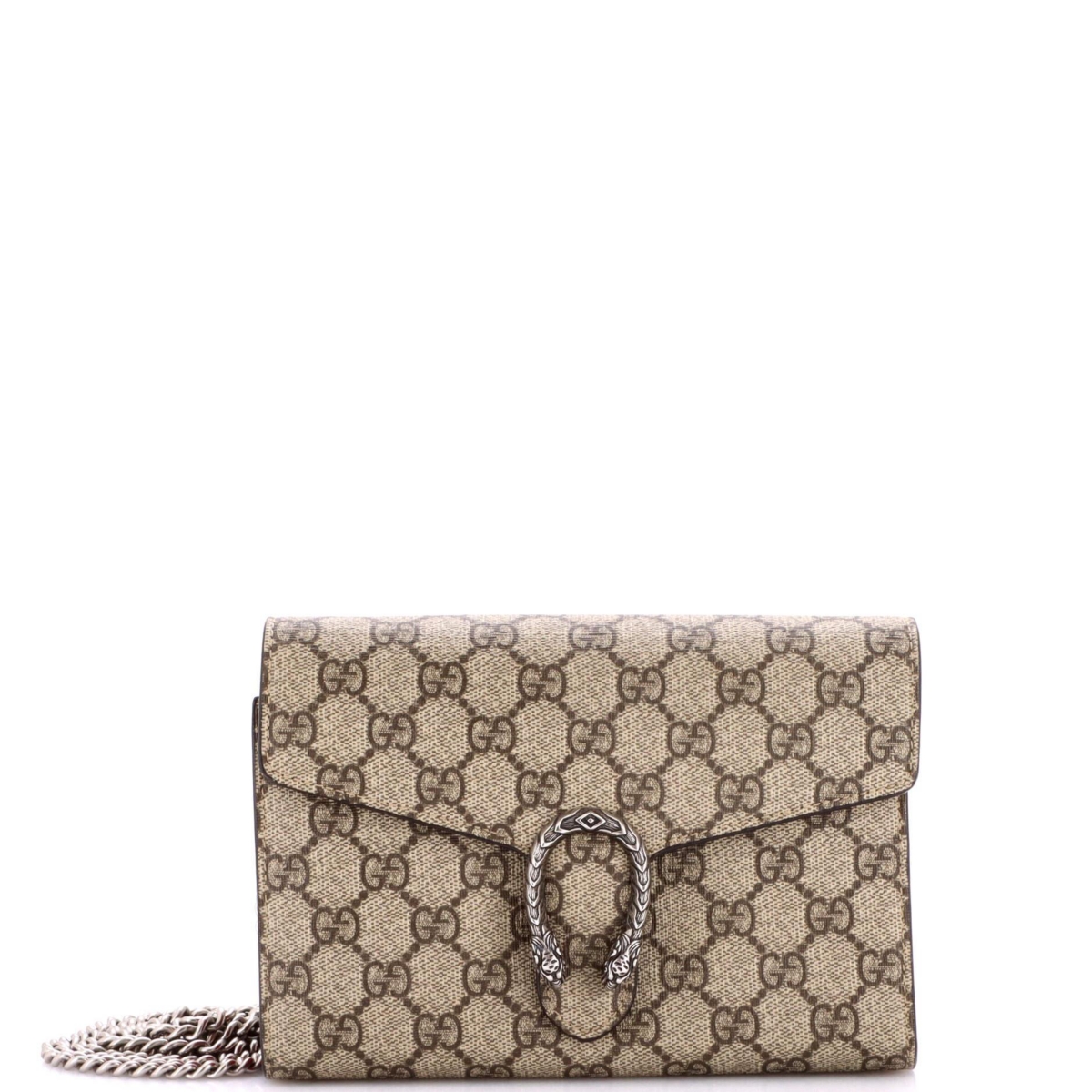 Click here for Pre-Owned Gucci Small Dionysus Chain Wallet Gg Coa... prices