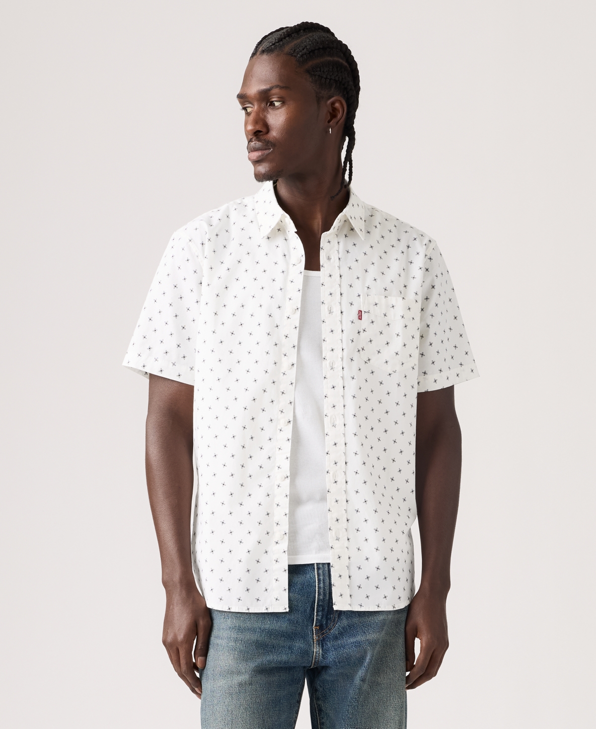 Click here for Levis Mens Classic 1 Pocket Short Sleeve Regular F... prices