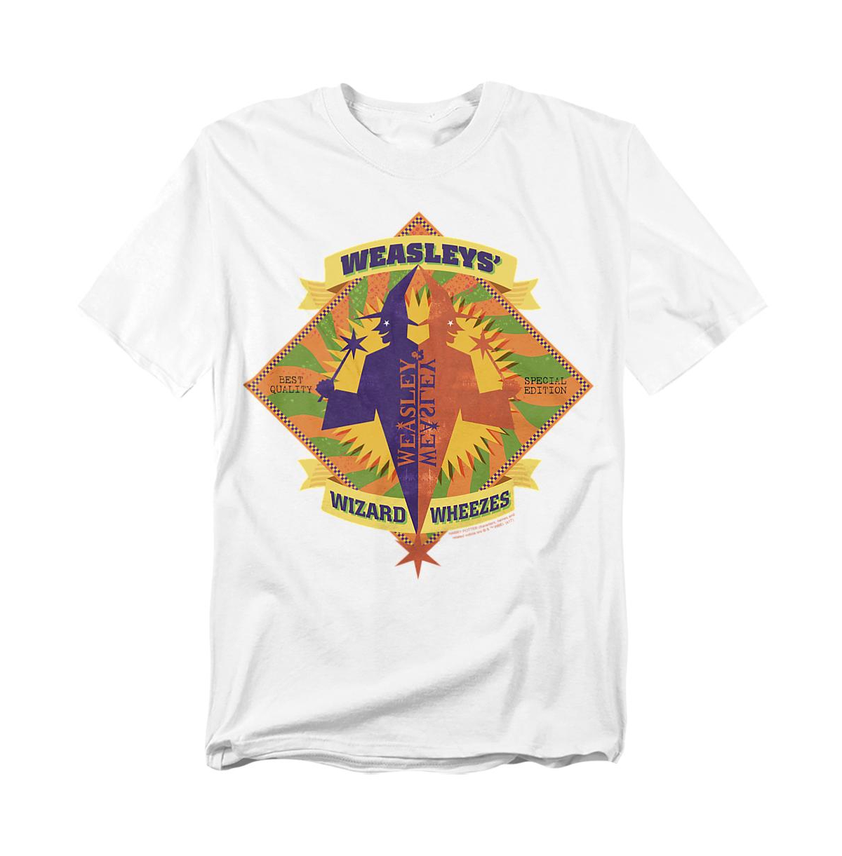 Click here for Harry Potter Mens Wizard Wheezes T Shirt - White prices