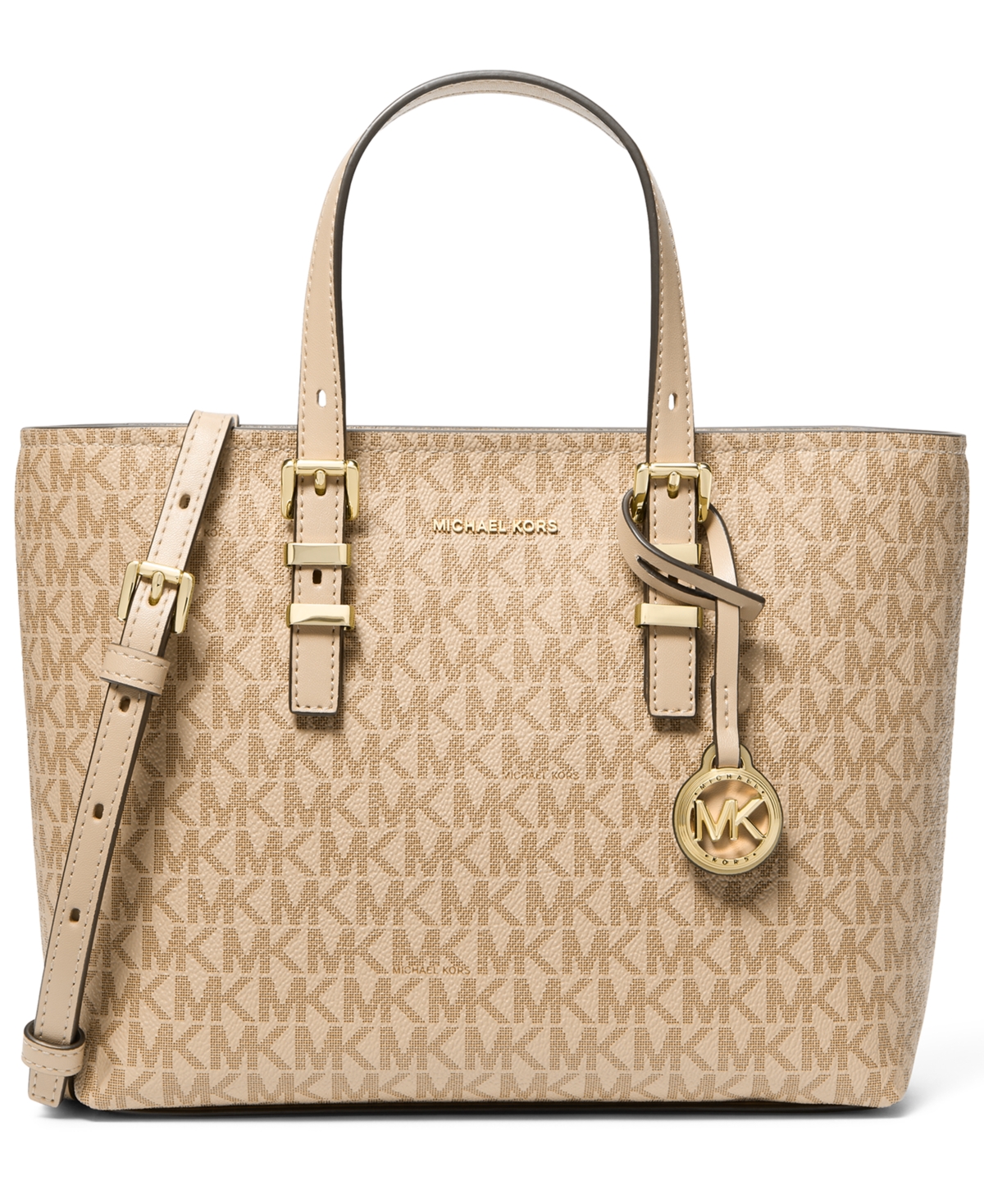 Click here for Michael Michael Kors Small Tote Handbag - Khaki prices