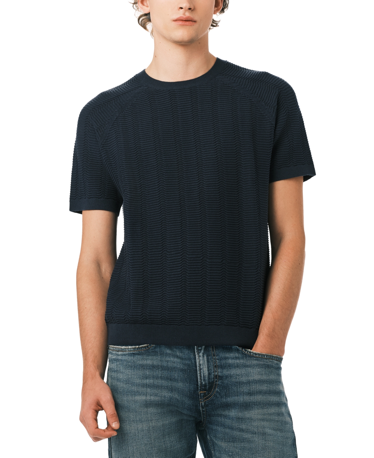 Click here for Buffalo David Bitton Mens Wipped Short-Sleeve Swea... prices