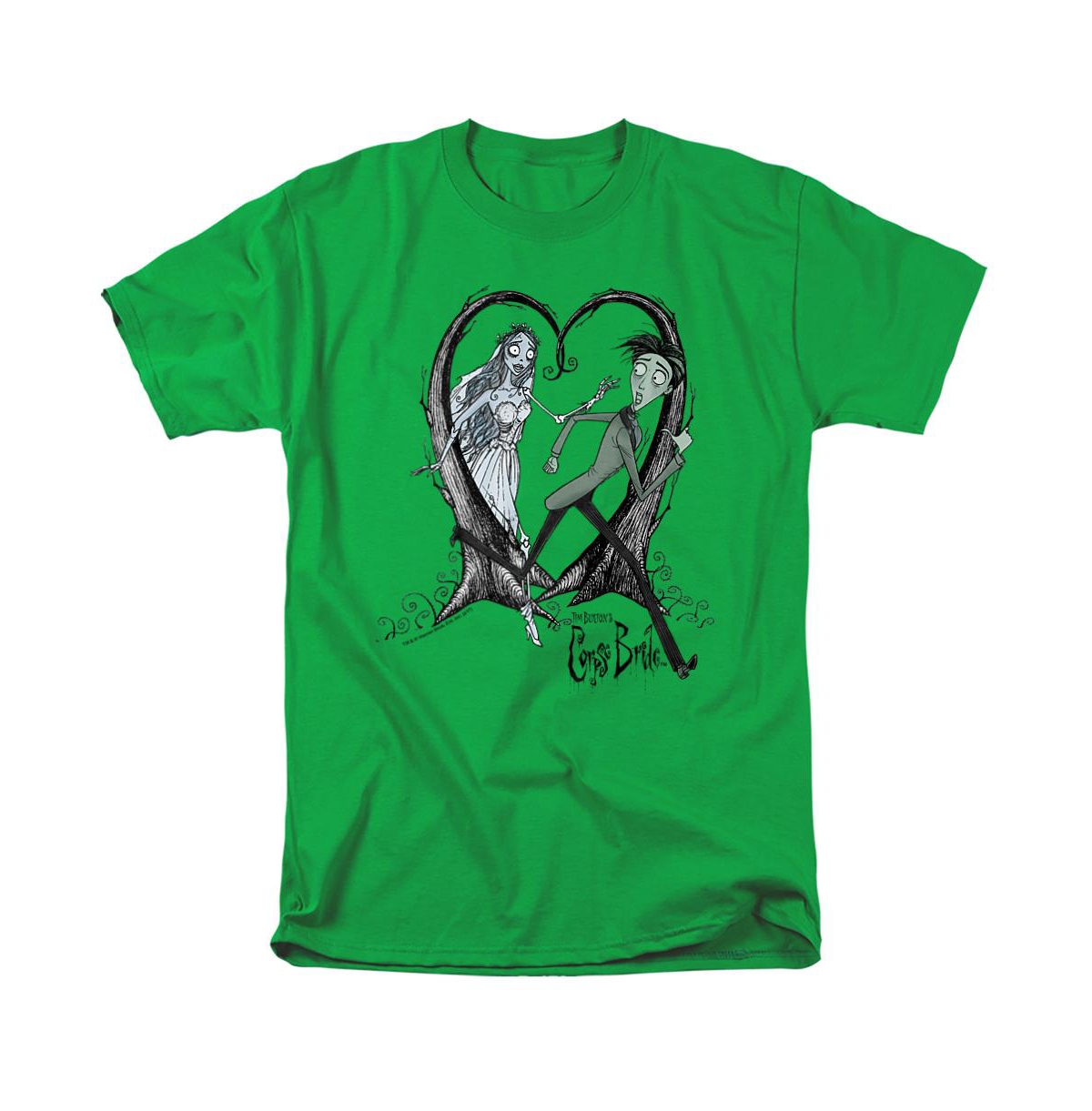 Click here for Corpse Bride Mens Runaway Groom T-Shirt - Kelly gr... prices