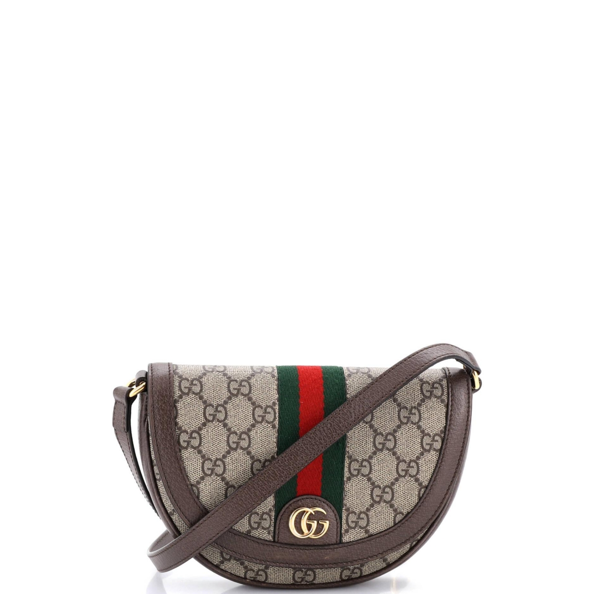 Click here for Pre-Owned Gucci Mini Ophidia Curved Flap Shoulder... prices