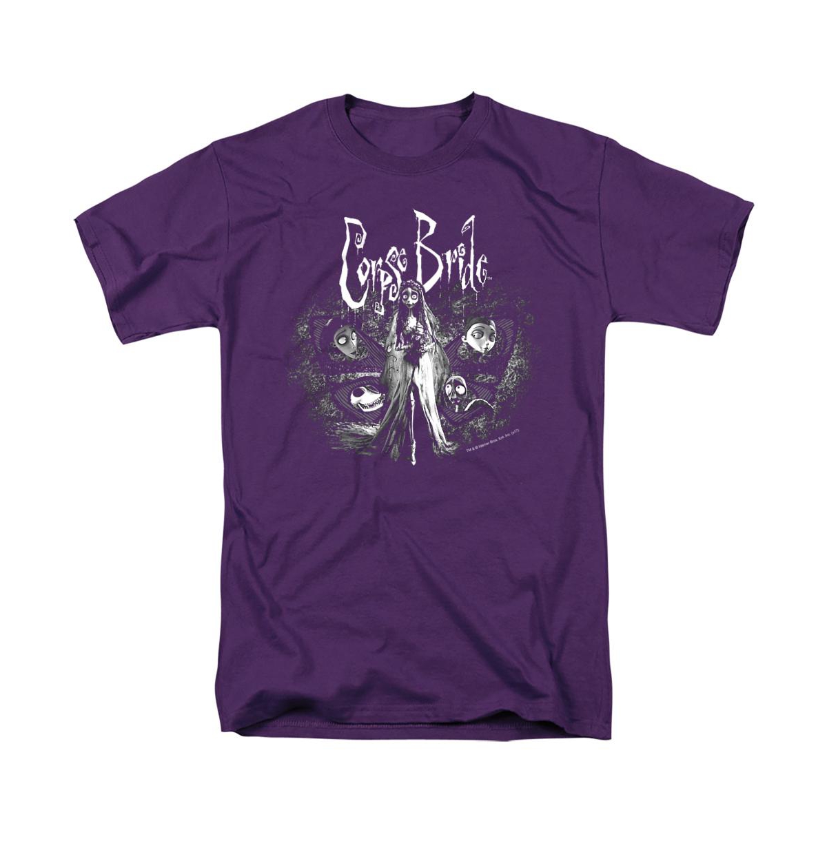 Click here for Corpse Bride Mens Bride To Be T-Shirt - Purple prices