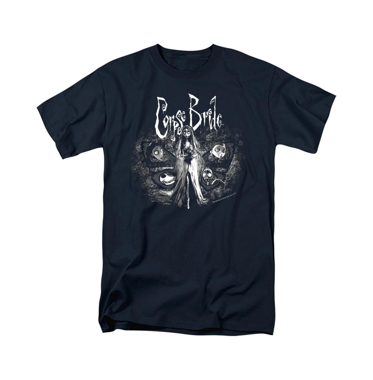 Click here for Corpse Bride Mens Bride To Be T-Shirt - Navy prices