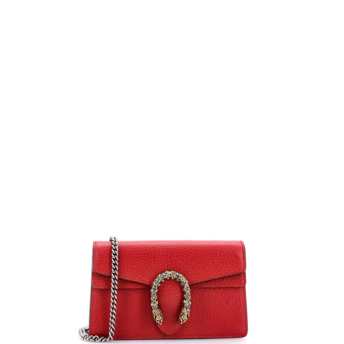 Click here for Pre-Owned Gucci Super Mini Dionysus Bag Leather -... prices