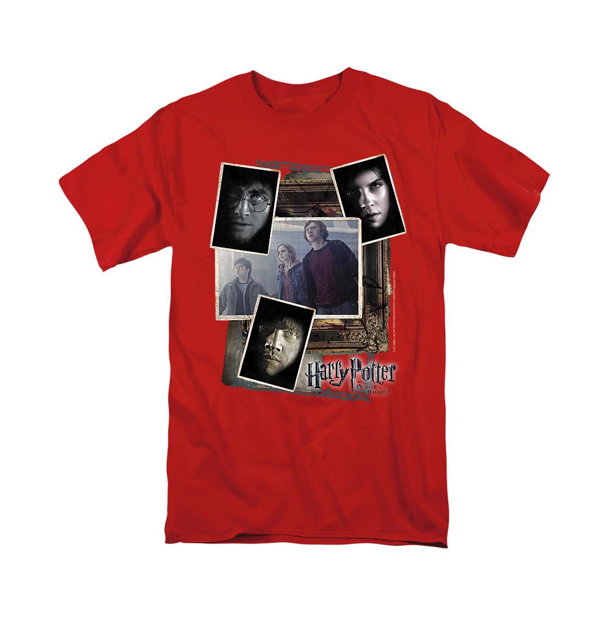 Click here for Harry Potter Mens Trio Collage T-Shirt - Red prices