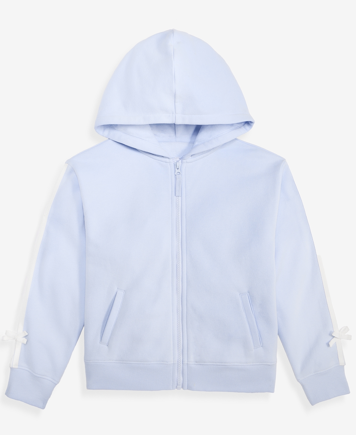 Click here for Epic Threads Girls Xs-xl Bow-Sleeve Zip Fleece Hoo... prices
