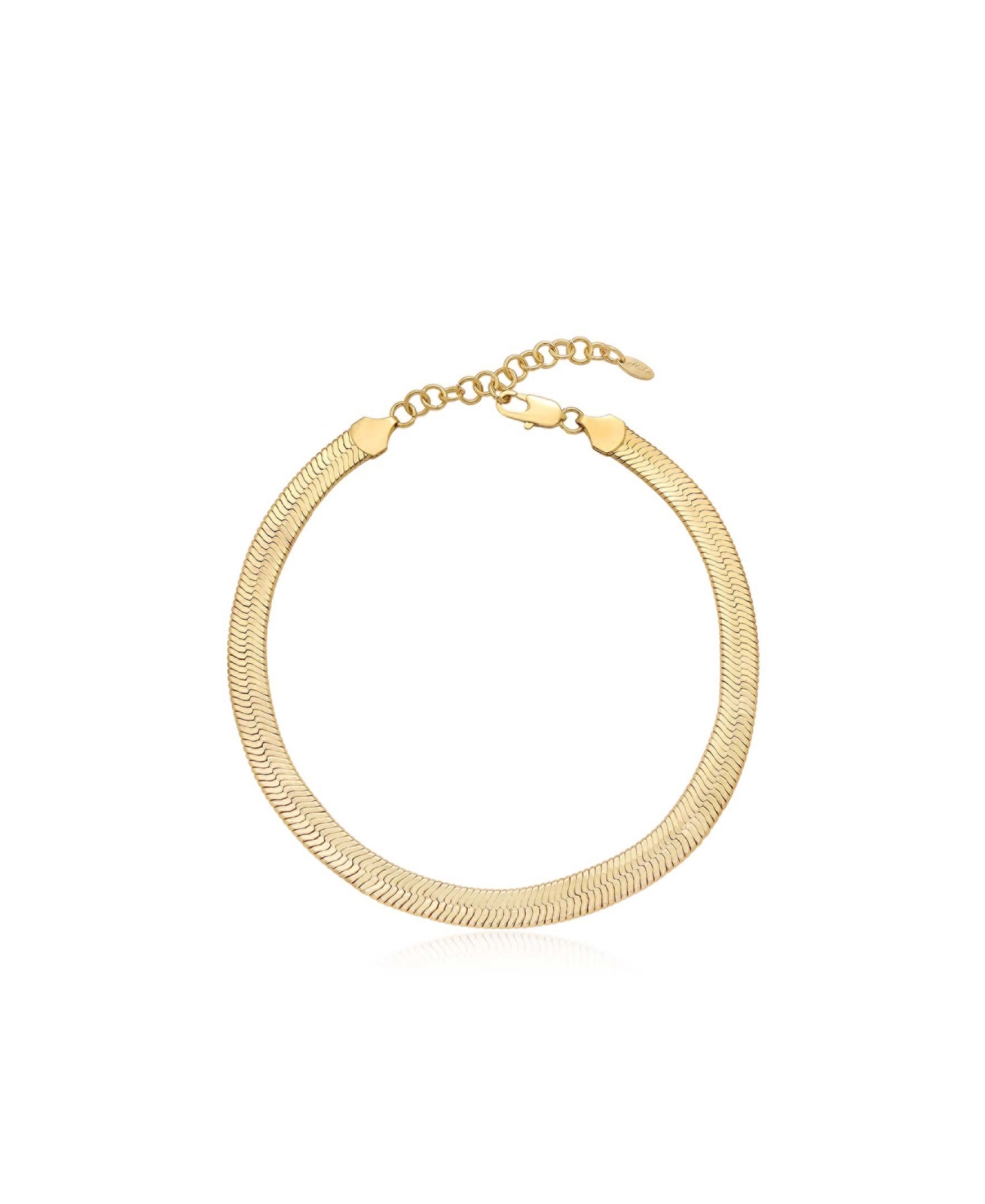 Click here for Ettika Snake Smooth Herringbone Chain 18k Gold-Pla... prices
