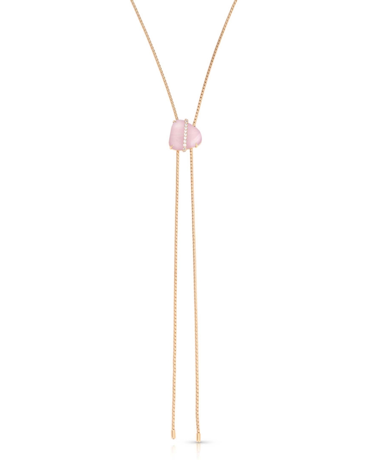 Click here for Ettika Silver-Tone Turquoise Solstice Bolo Necklac... prices