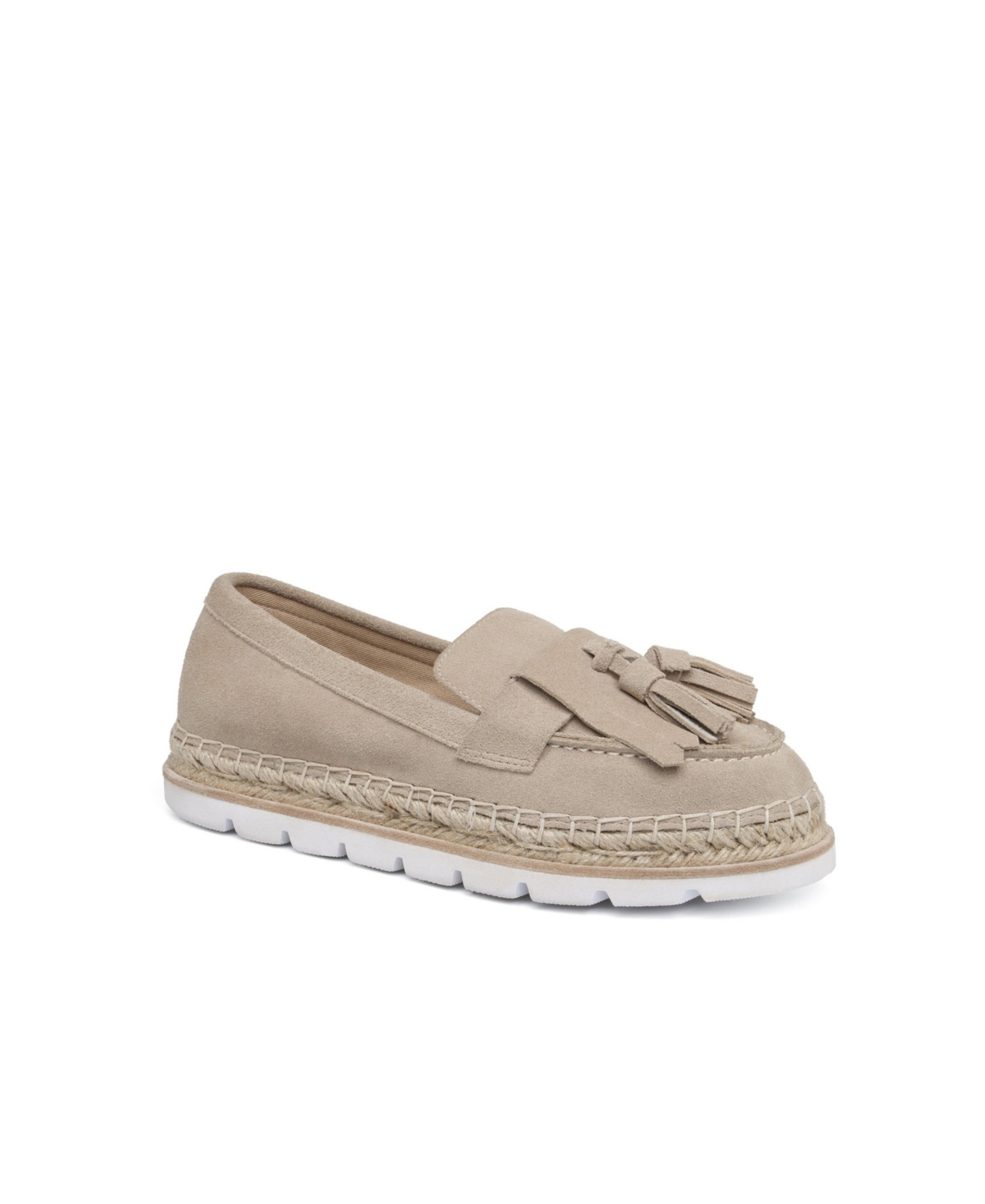 Click here for JSlides Womens Benson Suede Espadrille Loafer - Be... prices