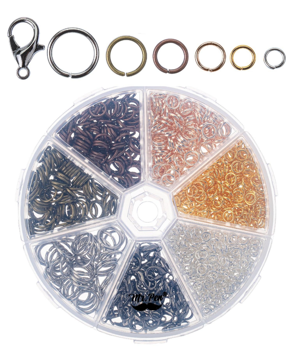 Click here for Gnuadz 1014pcs Open Jump Rings Lobster Clasps Jewe... prices