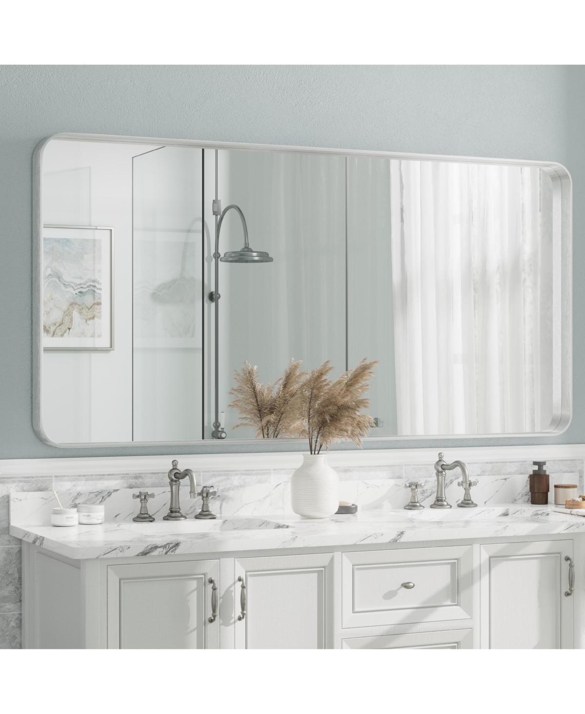 Click here for Apmir 72 x 36 High-Strength Tempered Glass and Alu... prices