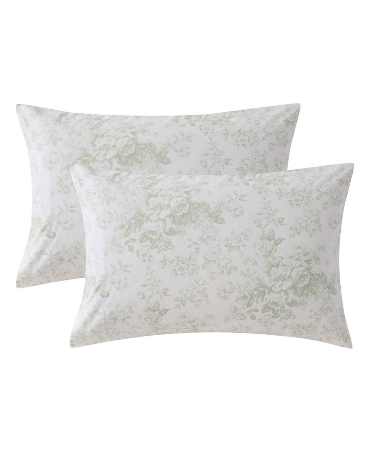 Click here for Laura Ashley Toile Delight Cotton Percale Pillowca... prices