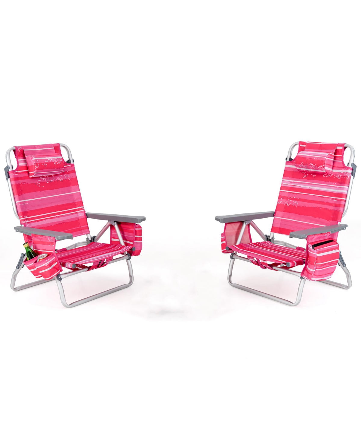 Click here for Gymax 2PCS Folding Backpack Beach Chair Table Set... prices