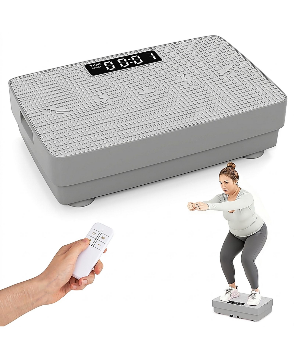 Click here for Sugift 17.5 in Vibration Plate with Gravity Sensor... prices