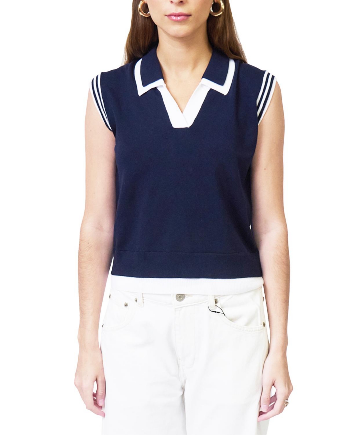 Click here for Central Park West Womens Brooklyn Sheer Double Lay... prices