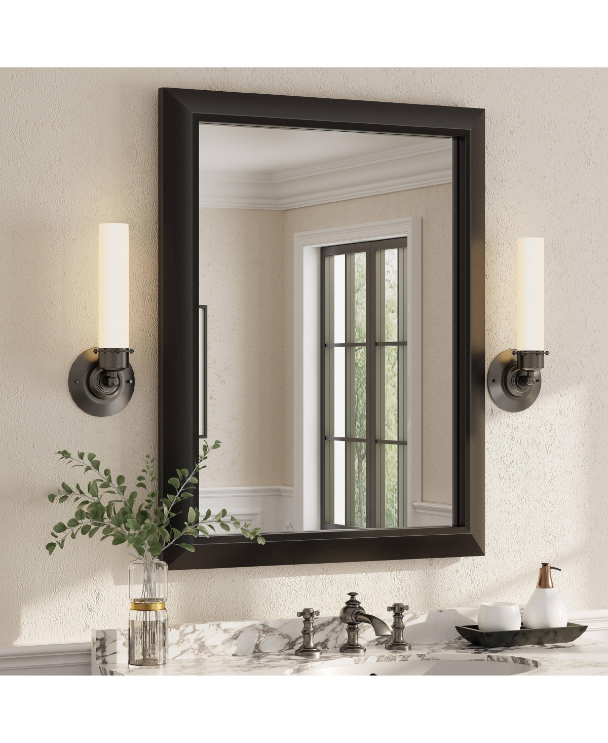 Click here for Apmir 28 x 36 Inch Thick Metal Framed Wall Mirrors... prices
