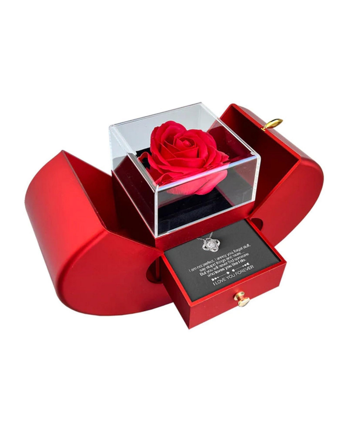 Click here for Gnuadz Preserved Necklace Gift Box - Gold prices