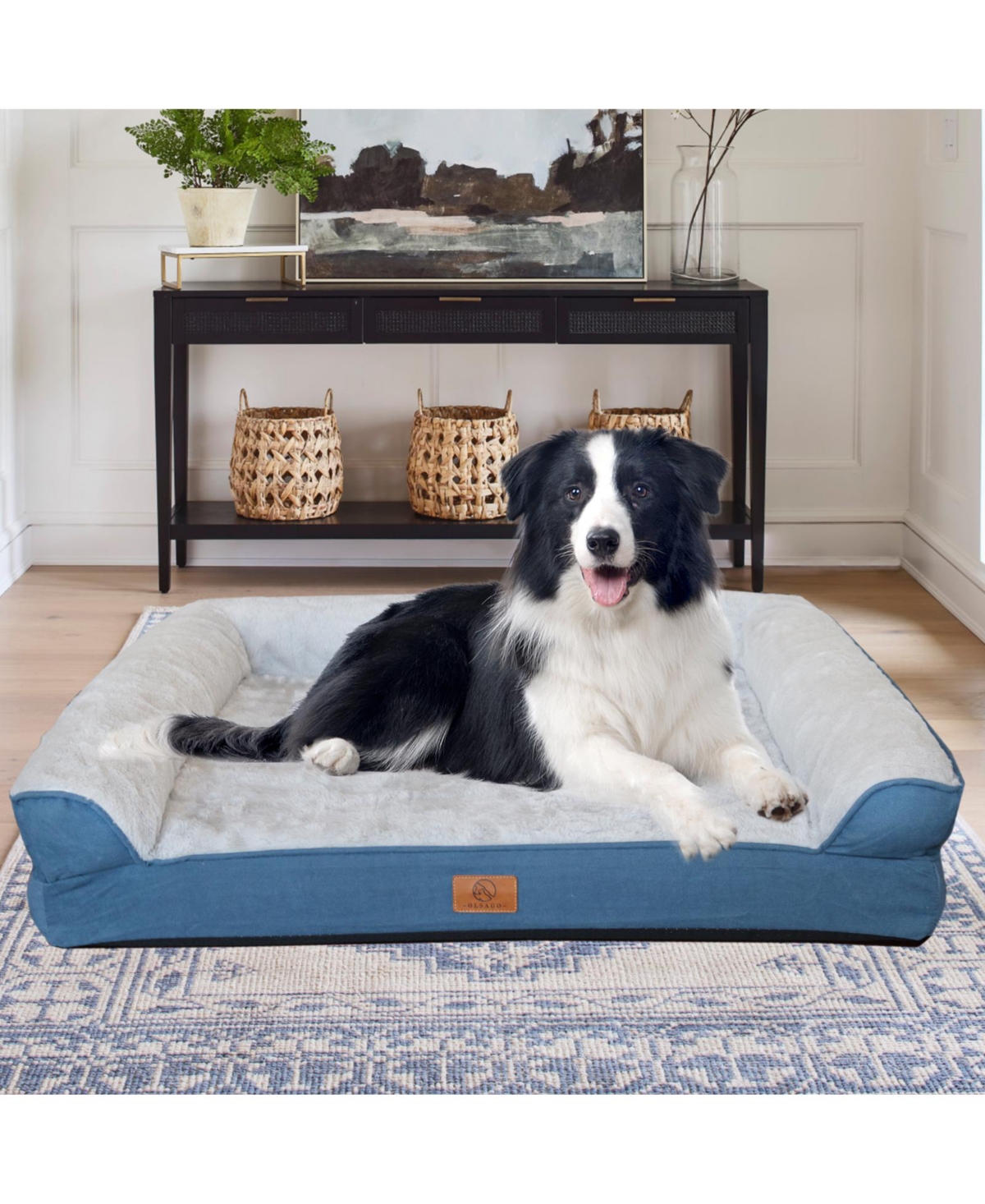 Click here for Aostirmotor Large Waterproof Memory Foam Dog Bed w... prices