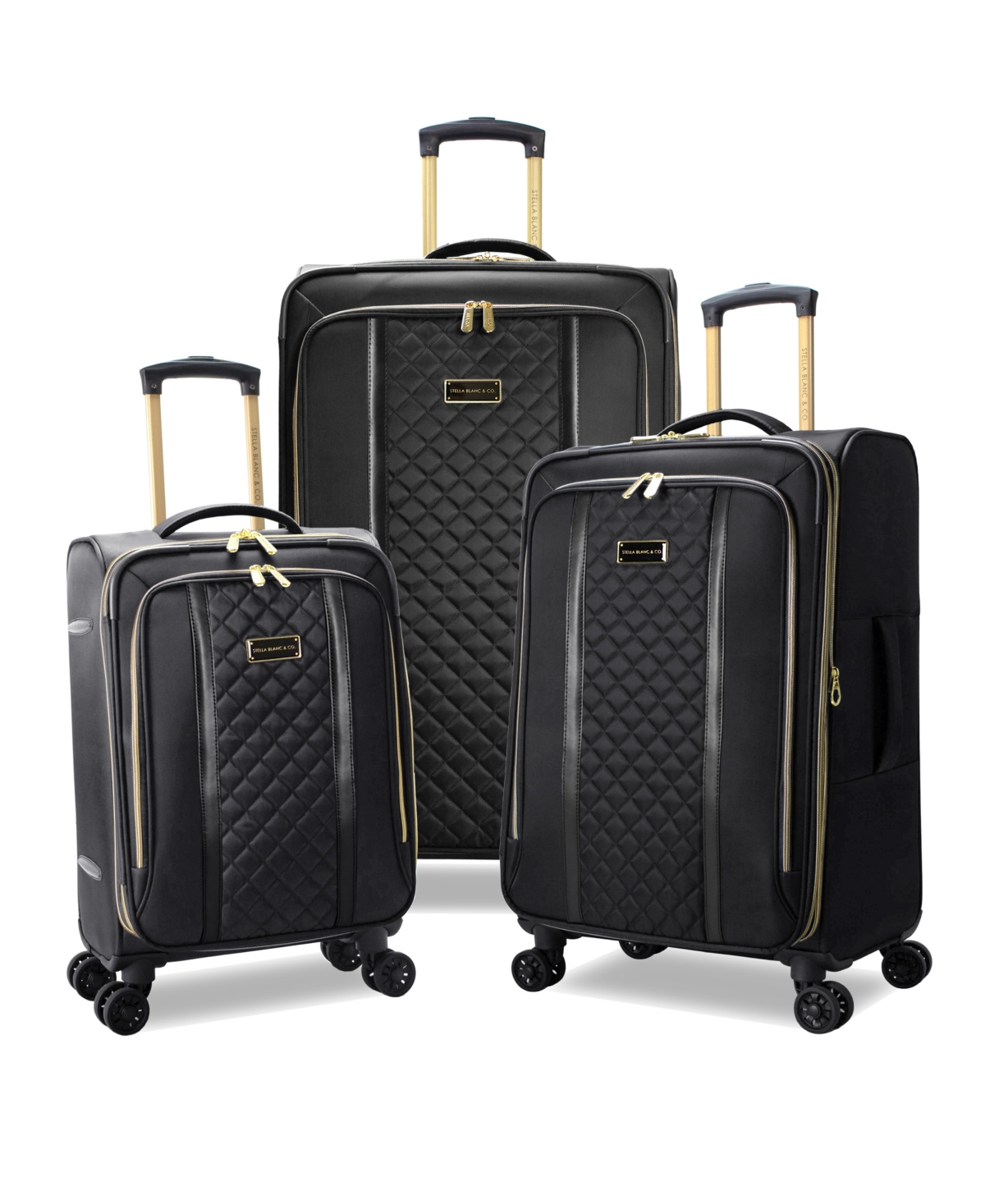 Click here for Stella Blanc Sloane 3-Pc. Softside Expandable Spin... prices