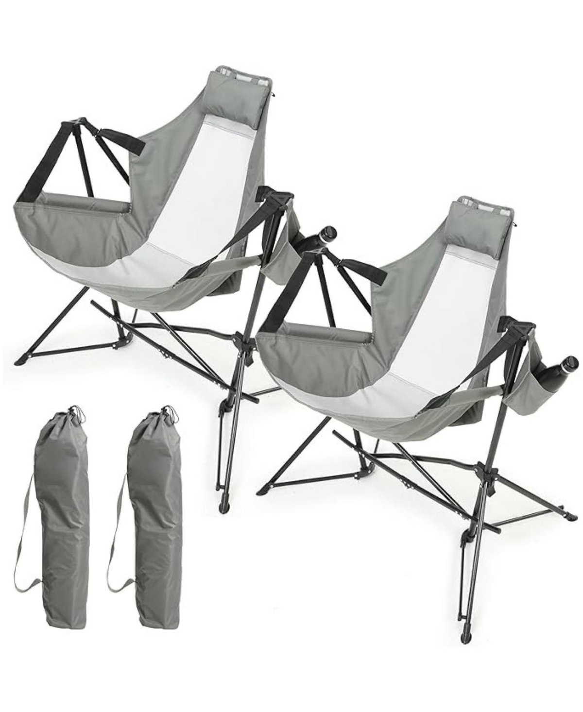 Click here for ECHTPeak Hammock Camping Chairs Set of 2  with Adj... prices