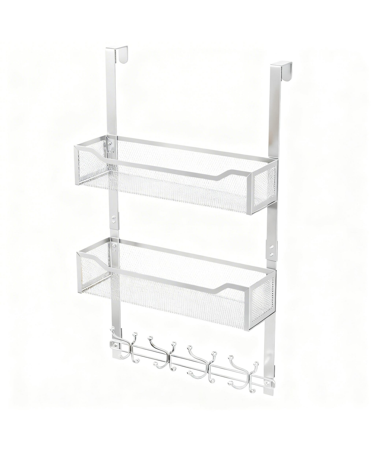 Click here for Yigii 16 Hooks Over Door Organizer with Mesh Baske... prices