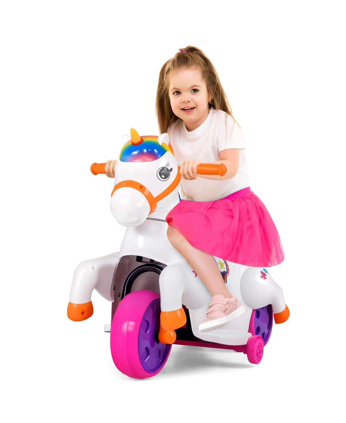 Click here for Mecale 12V Unicorn Ride on Toy with Training Wheel... prices