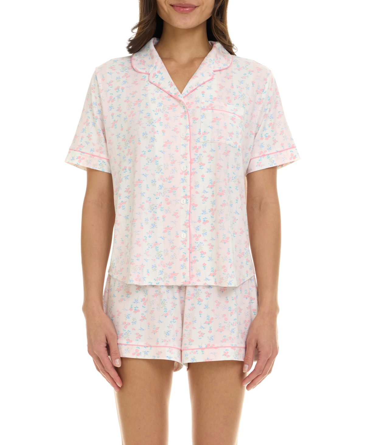 Click here for Flora by Flora Nikrooz Womens Gabriella Notch Coll... prices