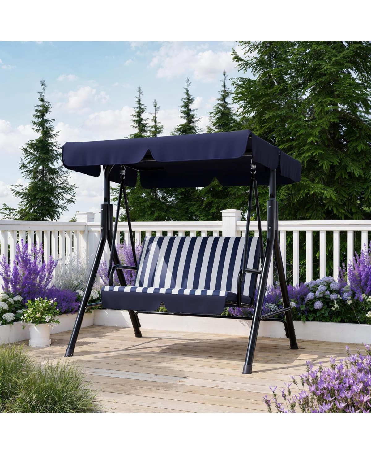 Click here for GarveeLife Outdoor Porch Swing with Adjustable Can... prices