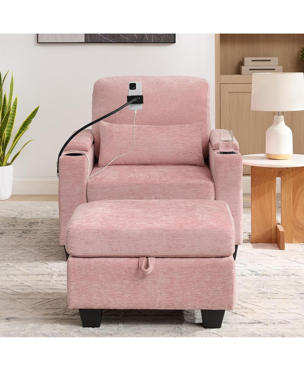 Click here for Rainsken Convertible Chaise Lounge Chair with Matc... prices